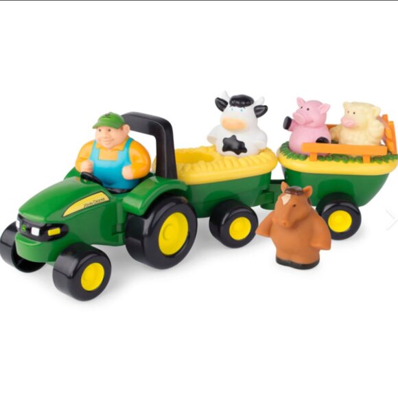 John Deere | Toys | John Deere Hayride Musical Tractor Toy | Poshmark